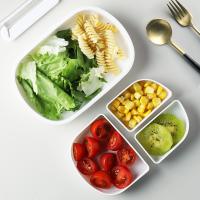 China 350ml Plastic Lunch Containers OEM Lunch Pack Containers For Meal Prep for sale