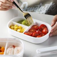 China 350ml Plastic Lunch Containers OEM Lunch Pack Containers For Meal Prep for sale