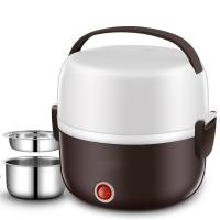 China Two Layers Electric Cooker Box 250W Pink Rice Cooker Custom Stainless Steel for sale