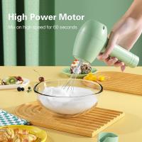 China Vertical Electric Hand Beater PP Material Cordless Hand Mixer for sale