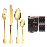 China Mirror Polished Edges Stainless Steel Cutlery Set Knife Comfortable OEM for sale