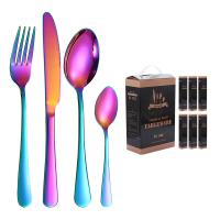 China Mirror Polished Edges Stainless Steel Cutlery Set Knife Comfortable OEM for sale