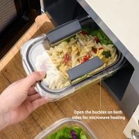 China BPA Free Food Storage Containers With Lids, Airtight, For Lunch, Meal Prep, And Leftovers for sale
