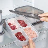 China Plastic 3 Compartment Lunch Containers OEM Food Container Freezer for sale