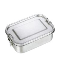 China Metal Bento Lunch Box 800ml 304 Stainless Steel Container For Meals And Snacks for sale