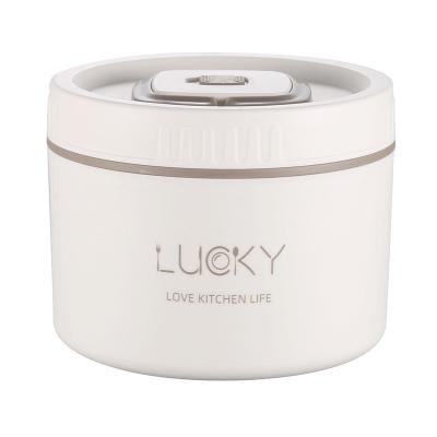 China Leak-proof Metal Bento Lunch Box With Independent Sealing And Ventilation for sale