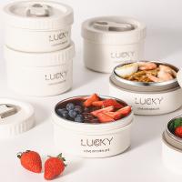 China Leak-proof Metal Bento Lunch Box With Independent Sealing And Ventilation for sale