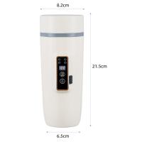 China 110V/220V Travel Electric Hot Water Cup With Temperature Control 4 Variable Presets for sale