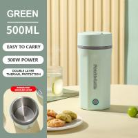 China Electric Hot Water Cup 500ML/18Oz Small Electric Kettle With Auto Shut Off 304 Stainless Steel for sale