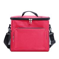 China Custom Insulated Lunch Bags 10.5L Leakproof Freezable Cooler Bag With Adjustable Shoulder Strap For Kids / Adults Black for sale