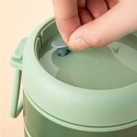 China Metal Bento Lunch Box 316 Stainless Steel 710ml Double - Layer Soup Thermos for sale