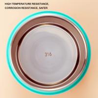 China Metal Bento Lunch Box 316 Stainless Steel 710ml Double - Layer Soup Thermos for sale