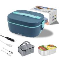 China 1.5L 80W Electric Lunch Box For Adults 220V-12V 24V/110V-12V 24V 2-3h Keep Warm Time for sale
