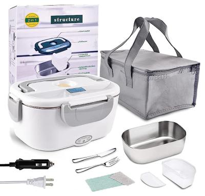 China Power 40W/60W Electric Lunch Box Easy to Clean 304 Stainless Steel for sale