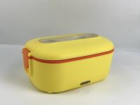 China Leakproof Stainless Steel Electric Lunch Box Light Blue 1.5L Capacity 70W Power 20min Heating Time for sale