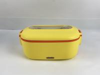 China Leakproof Stainless Steel Electric Lunch Box Light Blue 1.5L Capacity 70W Power 20min Heating Time for sale