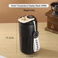 China Popular Coffee Mug Termos Outdoor Led Digital Intelligent Smart Temperature Display Thermal Mug for sale