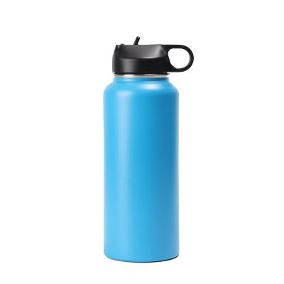 China 20oz Portable Reusable Vacuum Insulated Water Cup with Lid Blue 40oz for sale