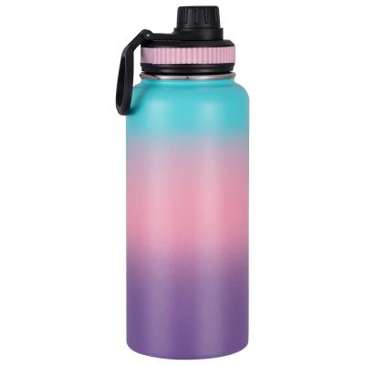China 32oz Stainless Steel Vacuum Insulated Travel Thermos Cup Customized Colors for sale
