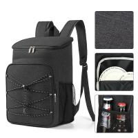 China Custom Thermal Insulated Food Lunch Bags With Waterproof Cooler Compartment for sale