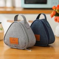 China Personalized Rectangle Insulated Thermal Lunch Bag Rice Ball Cooler Bag for sale
