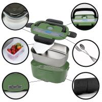China Electric Lunch Box Food Heater 3 In 1 Ultra Quick Heated Lunch Boxes For Adults 60W for sale