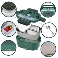 China 60W Electric Lunch Box With 1.5L Capacity Portable Warmer Leakproof Heated Box For Adults for sale