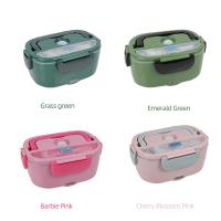 China Portable Heated Electric Lunch Box 1.5L 60W Stainless Steel Electric Lunch Warmer for sale