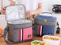 China Durable 8000ml Rectangle Insulated Thermal Oxford Cloth Customizable Lunch Bag for sale