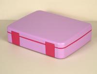 China Eco Conscious 4 Compartment Bentgo Lunch Box With Lid Pink for sale