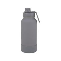 China Spill / Leak Proof Portable Coffee Tumbler With Vacuum Insulation Grey for sale