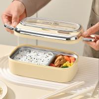 China Insulated Metal Lunchbox With Leak Proof Lid Keeps Hot And Cold Foods Fresh for sale