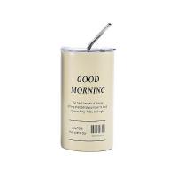 China 304 Stainless Steel Vacuum Insulated Leak Proof Thermos With Reusable Straw for sale