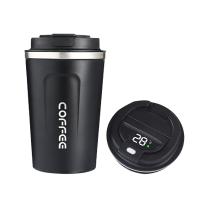 China Reusable Smart Stainless Steel Electric Hot Water Cup for Cold and Hot Coffee Tea Drinks for sale