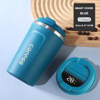 China Thermos Cup Portable Water Cup for Tea BPA Free Material Type 510ML Blue for sale