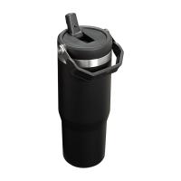 China Spill Proof Double Wall Vacuum Insulated Reusable 304 Stainless Steel Car Cup Thermos With Lid for sale