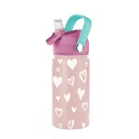 China Reusable 12oz Double Wall Vacuum Insulated Stainless Steel Water Bottle for sale