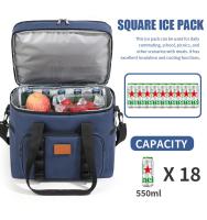 China Insulated Lunch Bags Large Capacity Waterproof Double-Layer Insulated Bags Keeps Heat and Freshness for sale