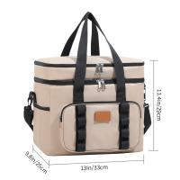 China Custom Insulated Lunch Bags Insulated Rectangle 33*25*29cm For Camping for sale