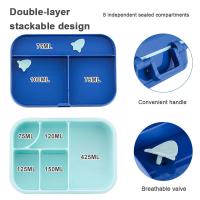 China Reusable Food Storage 5 Compartments for Easy Organization and Storage for sale