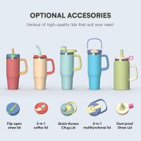 China 304 Stainless Steel PP Material Type Free Hot Water Cup Electric Travel BPA Free for sale