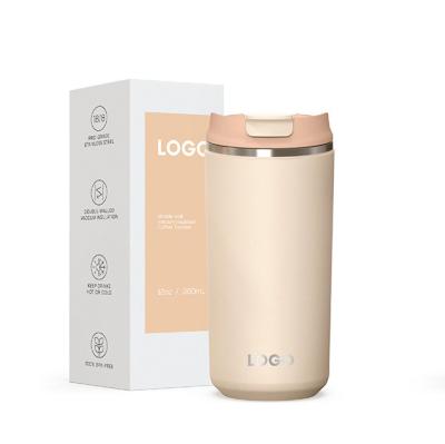 China Reusable Electric Hot Water Cup BPA Free Leak Proof Custom Isolierte Kaffeetasse Travel Thermal Edelstahl Vakuum Wieder Verwendbare Kaffeetasse for sale