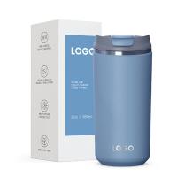 China Keep Warm Portable Water Cup BPA Free Leak Proof Custom Isolierte Kaffeetasse Travel Thermal Edelstahl Vakuum Wieder Verwendbare Kaffeetasse for sale