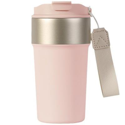 China Custom Isolierte Kaffeetasse Travel Thermal Edelstahl Vakuum Wieder Verwendbare Kaffeetasse Hot Water Cup Electric Travel for sale
