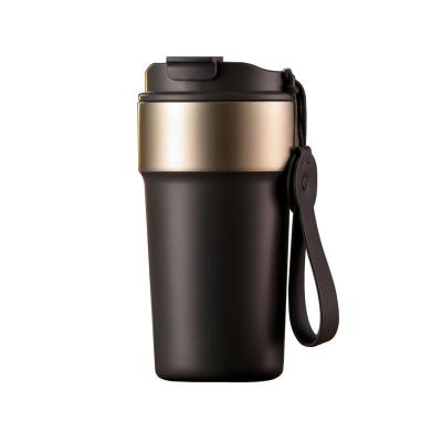 China Custom Portable Water Cup Hand Wash Only Leak Proof Custom Isolierte Kaffeetasse Travel Thermal Edelstahl Vakuum Wieder Verwendbare Kaffeetasse for sale