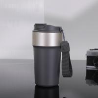 China Custom Portable Water Cup Hand Wash Only Leak Proof Custom Isolierte Kaffeetasse Travel Thermal Edelstahl Vakuum Wieder Verwendbare Kaffeetasse for sale