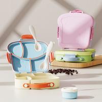 China Leak-Proof and Airtight 23*20.5*5*5.5cm Plastic Bento Lunch Box for Customer Requirements for sale