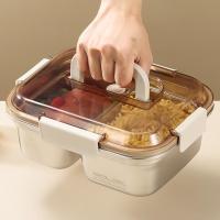 China Rectangular Stainless Steel Food Storage Containers for Food Fruit Fresh Keeping Sturdy and Durable for sale