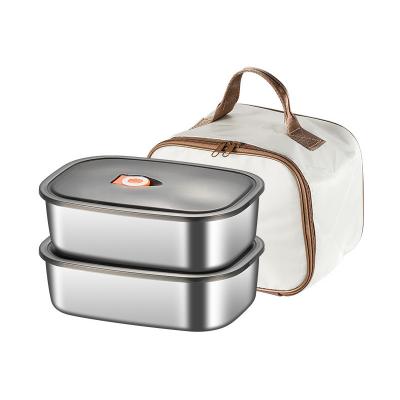 China 2.1-3L Capacity Metal Food Storage Containers Non-toxic And Stocked Storage for sale