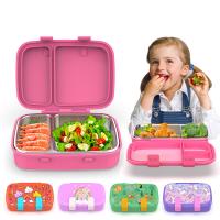 China Hot And Cold Foods 800ml Metal Lunchbox Leak-Proof Metal Bento Lunch Box for sale
